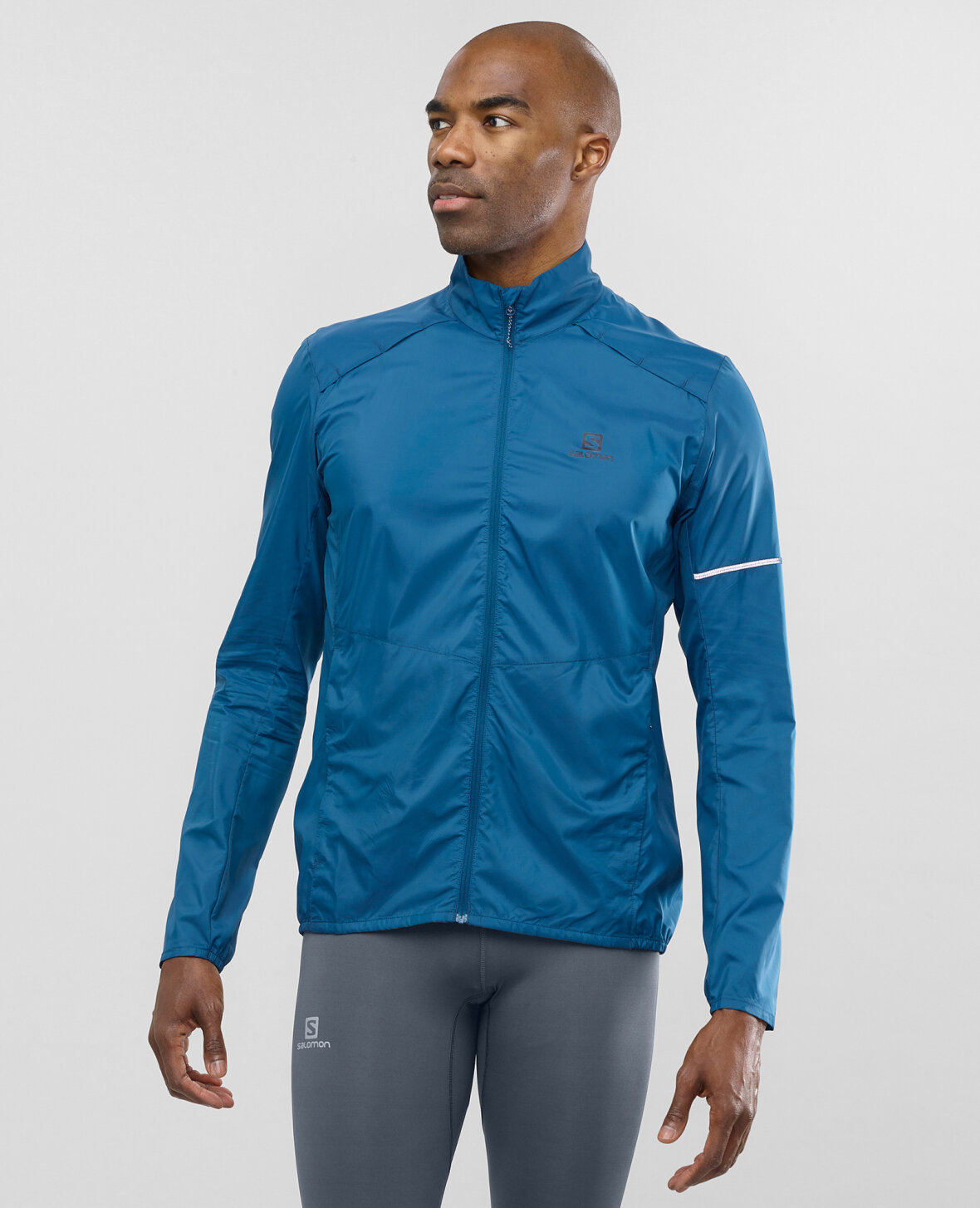 VINDJAKKER - SALOMON - M AGILE WIND JACKET