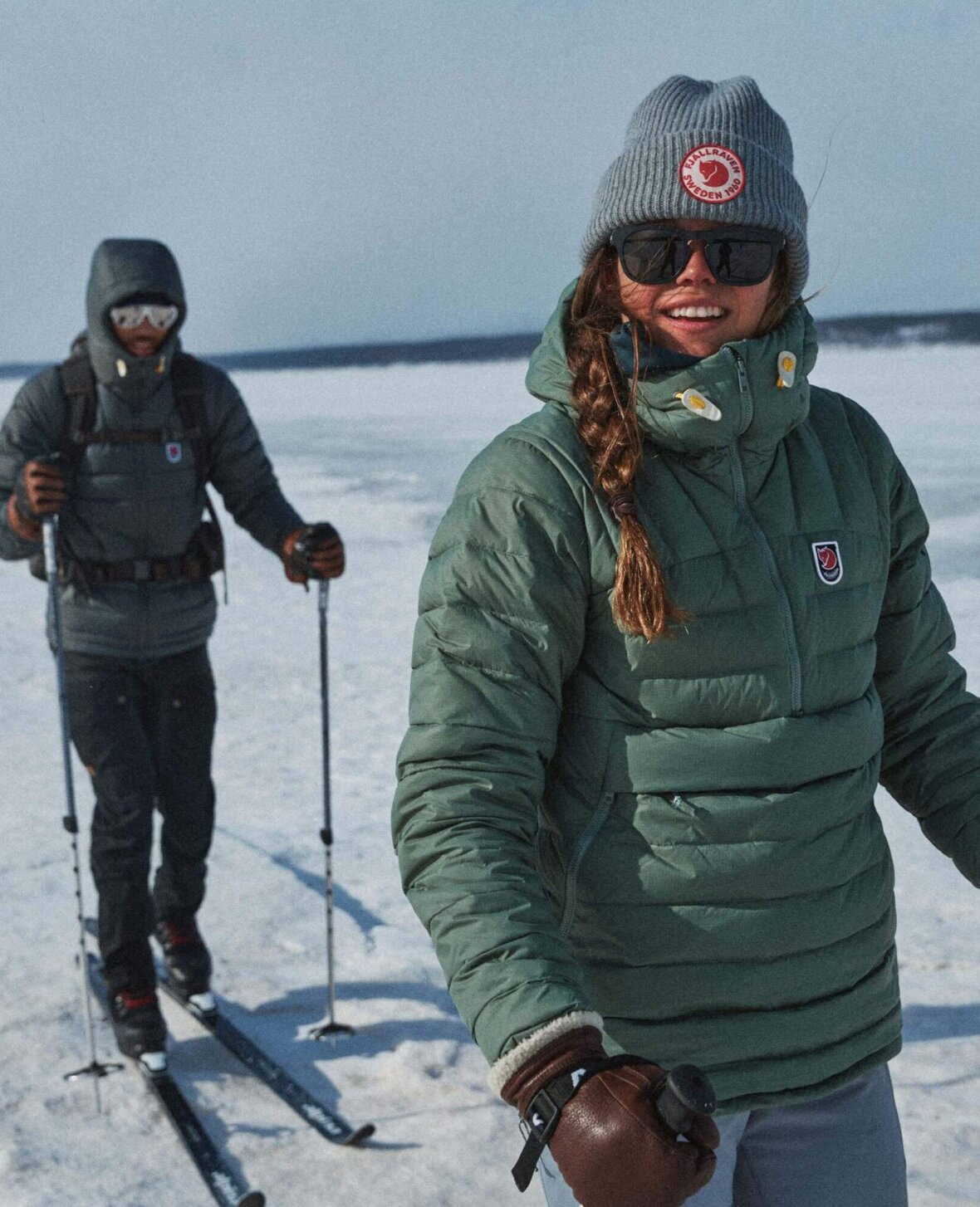 DUNJAKKER - FJALLRAVEN - W EXPEDITION PACK DOWN ANORAK