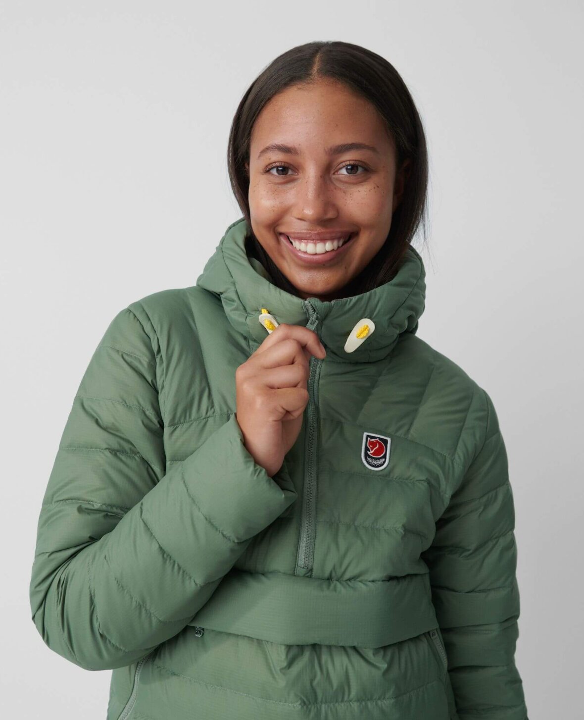 DUNJAKKER - FJALLRAVEN - W EXPEDITION PACK DOWN ANORAK